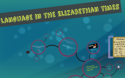 Language in the Elizabethan times by Allie Okkema on Prezi