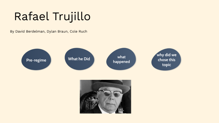 Rafeal TRujillo by Cole Ruch on Prezi
