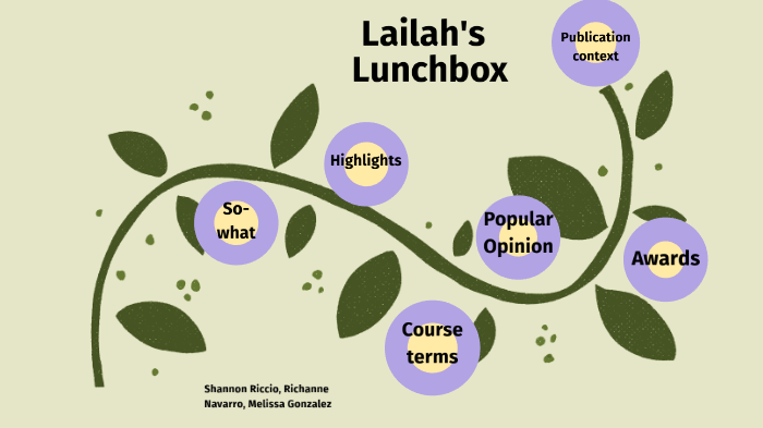 Lailah Lunchbox by Shannon Riccio on Prezi