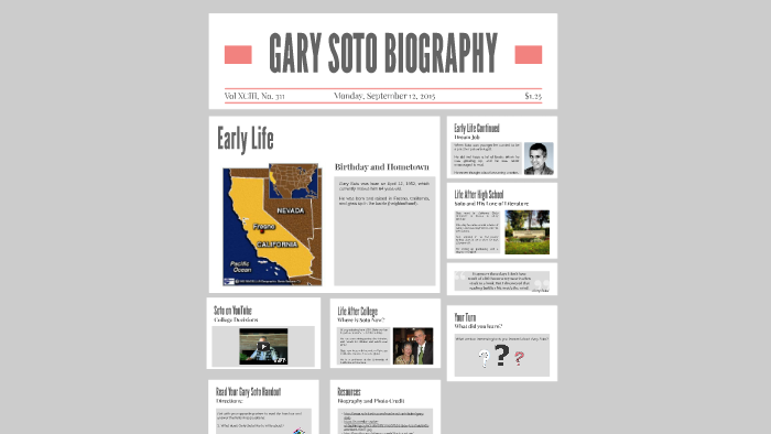 GARY SOTO BIOGRAPHY by Torri Granger on Prezi