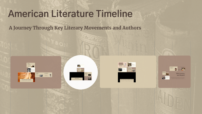 American Literature Timeline by Miley Naron on Prezi