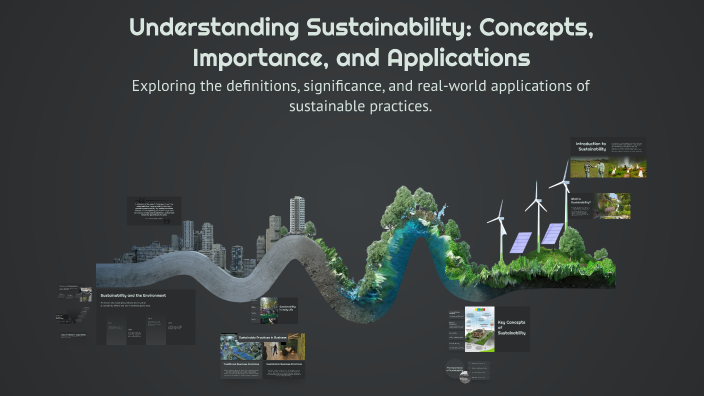 Understanding Sustainability: Concepts, Importance, and Applications by ...
