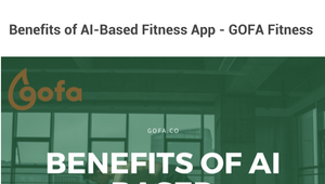 Benefits of AI-Based Fitness App - GOFA Fitness by GOFA Fitness on ...