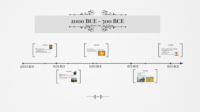 2000 BCE - 500 BCE by t t on Prezi