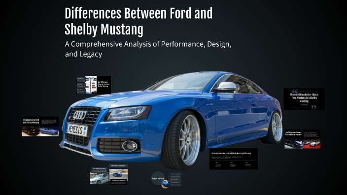 Differences Between Ford and Shelby Mustang by Erika Žilinskaitė on Prezi