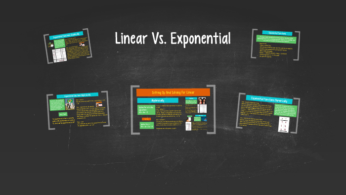 Linear Vs. Exponential by on Prezi