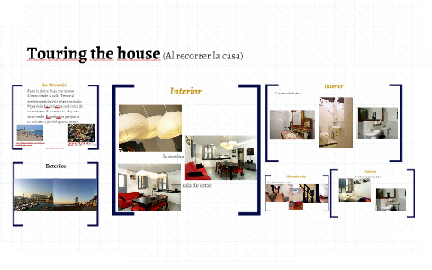 Touring the house by on Prezi