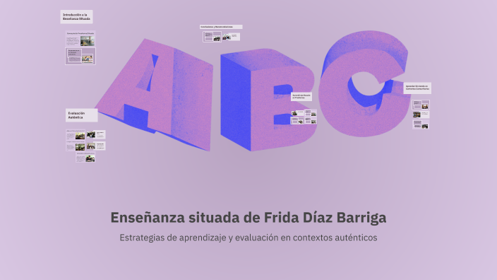 Enseñanza situada de Frida Díaz Barriga by Sarahi Leyva Villasana on Prezi