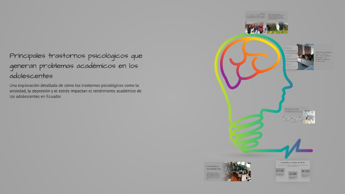 Principales trastornos psicológicos que generan problemas académicos en ...