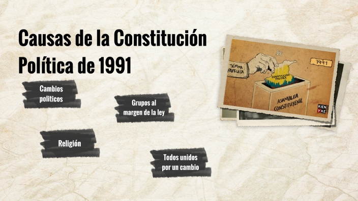 Constitución Política De 1991 By Brayam Orlando Rojas Peña On Prezi