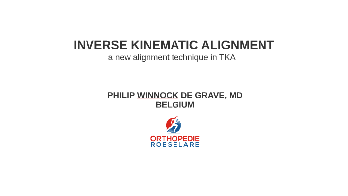 Inverse Kinematic Alignment Concept - Madrid by Philip Winnock de Grave ...