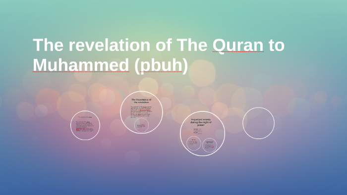 The revelation of the Quran by Xavier Rodrigues on Prezi