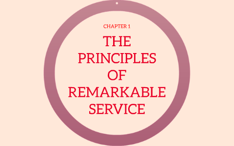 Chapter 1: The Principles of Remarkable Service by Lea Fadzliana on Prezi