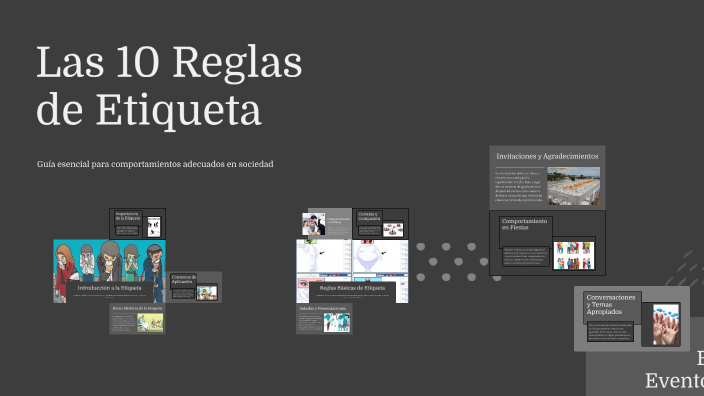 Las 10 Reglas de Etiqueta by Melanie Nickole Mendez Chavez on Prezi