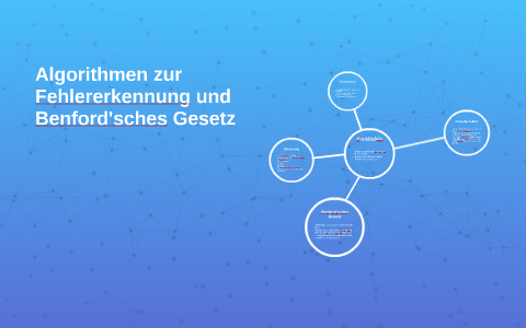 Algorithmen zur Fehlererkennung und Benford'sches Gesetz by Viktor ...