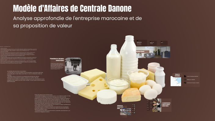 Modèle d'Affaires de Centrale Danone by HANAA ELRHAZOUANI on Prezi
