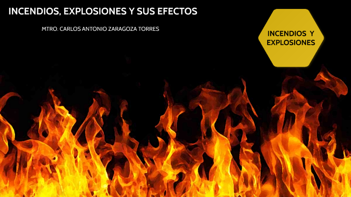 Incendios, Explosivos y sus Efectos by Mtro. Carlos Zaragoza Torres on ...