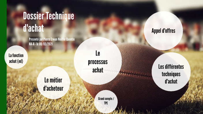dossier technique d'achat by Noellie Liegeois on Prezi