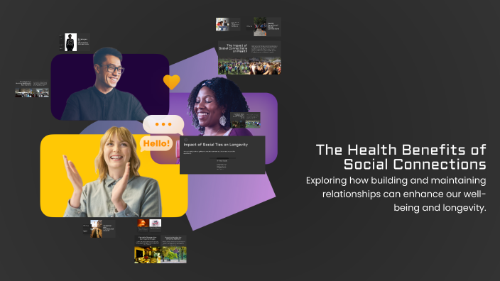 The Health Benefits of Social Connections by Daniel Hill on Prezi