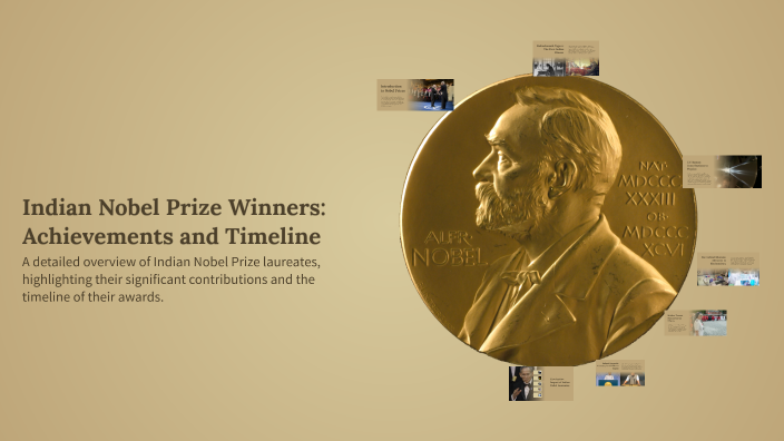 Indian Nobel Prize Winners: Achievements and Timeline by Samuel David ...
