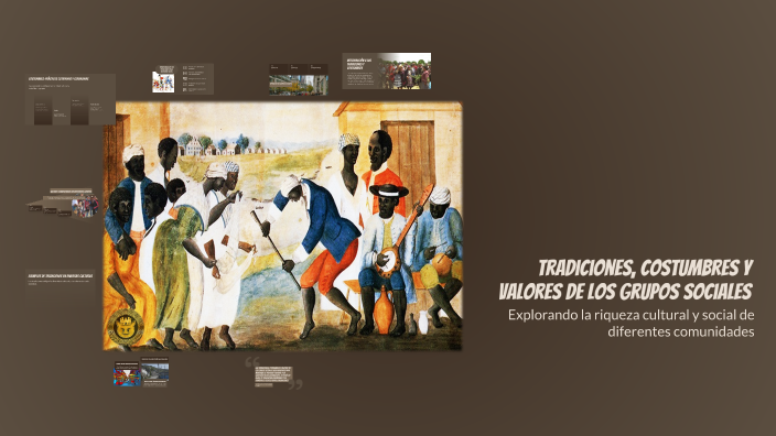Tradiciones, Costumbres y Valores de los Grupos Sociales by Rosaura ...
