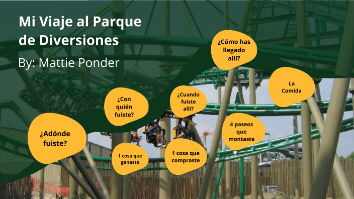 Mi Viaje al Parque de Diversiones by Mattie Ponder on Prezi