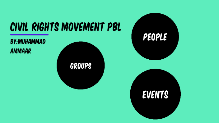 The Civil Rights Movement PBL by Muhammad Ammaar on Prezi