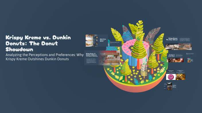 Krispy Kreme vs. Dunkin Donuts: The Donut Showdown by collin gilbert on ...