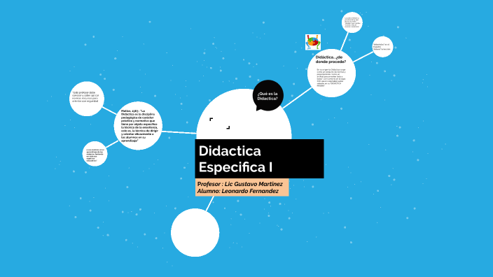 Didactica Especifica 1 by leonardo fernandez on Prezi