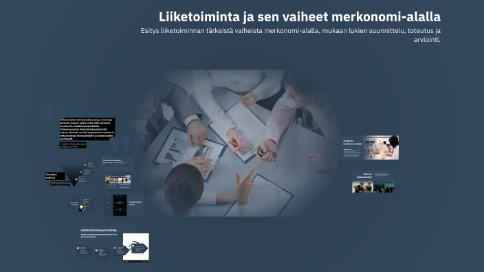 Liiketoiminta ja sen vaiheet merkonomi-alalla by jesper fredriksson on ...