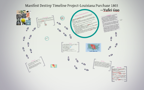 Manifest destiny timeline project -Louisiana Purchase by on Prezi