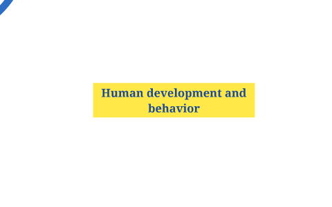 Human development and behavior by charity garcia