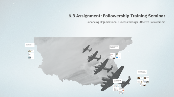 6.3 Assignment: Followership Training Seminar by Ivy Rich on Prezi