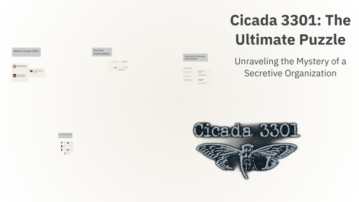 Cicada 3301: The Ultimate Puzzle by mohammed alhajri on Prezi