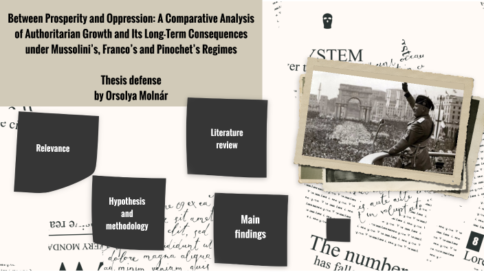 Between Prosperity and Oppression: A Comparative Analysis of ...