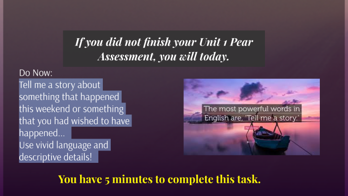 Authentic Voices Narrative POV Writing Task by Tara Okun on Prezi