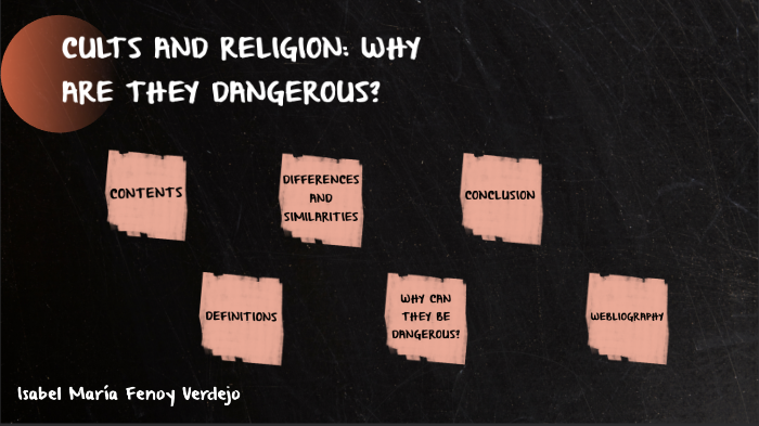 How a cult is different from a religion and why it is dangerous by on Prezi