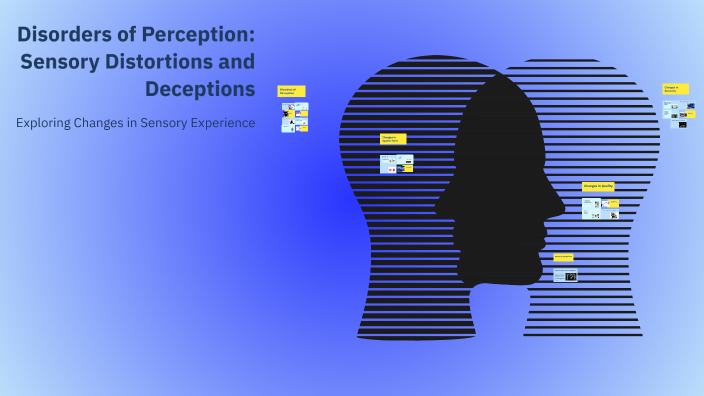 Disorders of Perception: Sensory Distortions and Deceptions by ...