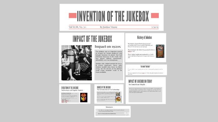 INVENTION OF THE JUKEBOX by Jordan Moore on Prezi