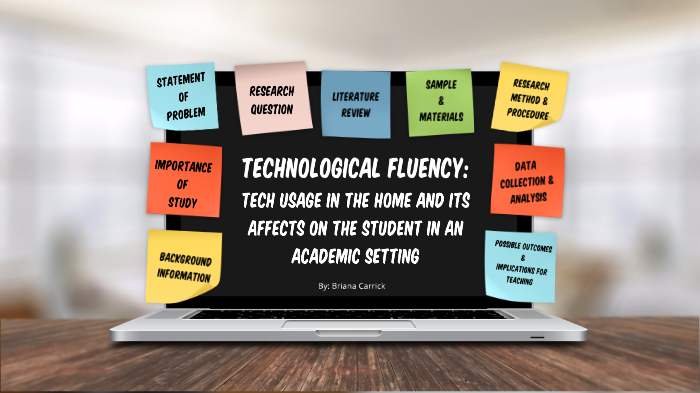 Technological Fluency: Technology Usage in the Home and its ...