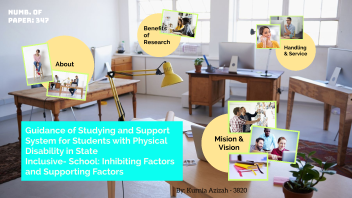 Guidance of Studying and Support System for Students with Physical ...