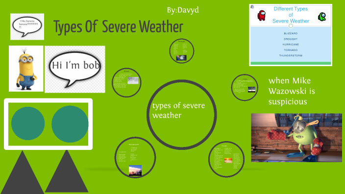 Types Of Severe Weather by Ricky Anderson on Prezi