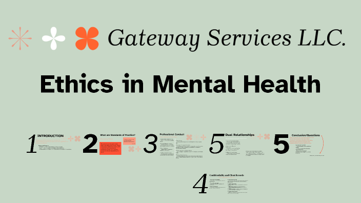 Ethics in Mental health by Interns Interns on Prezi