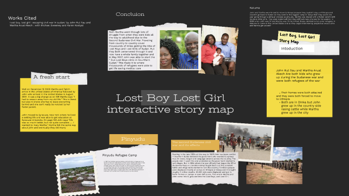 Lost Boy, Lost Girl Interactive Story Map by Liam Watkins on Prezi