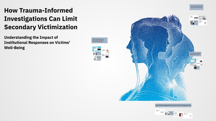 How Trauma-Informed Investigations Can Limit Secondary Victimization by ...