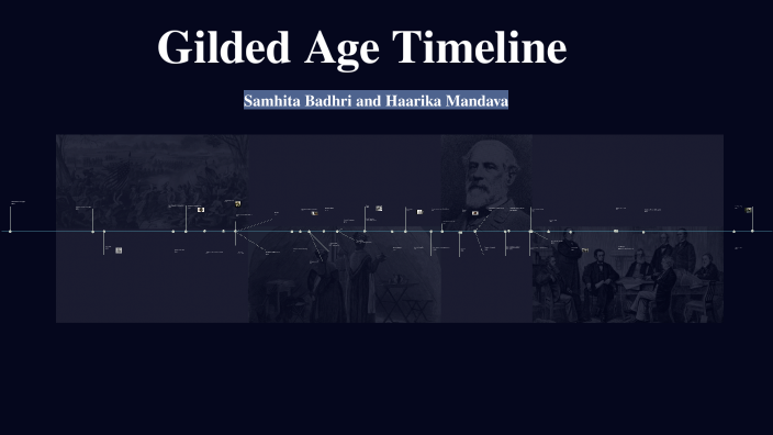 Gilded Age Timeline by SAMHITA BADHRI on Prezi