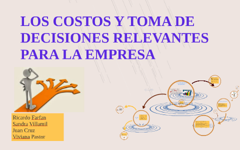 LOS COSTOS Y TOMA DE DECISIONES RELEVANTES PARA LA EMPRESA by viviana ...