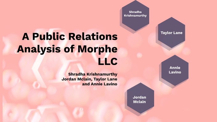 Analysis Of Morphe P.R by Jordan Mclain on Prezi