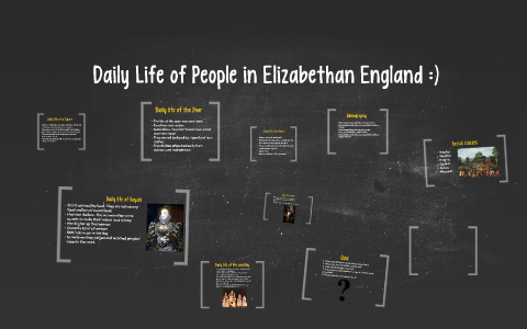 Daily Life of People in Elizabethan England by Ella Brady on Prezi