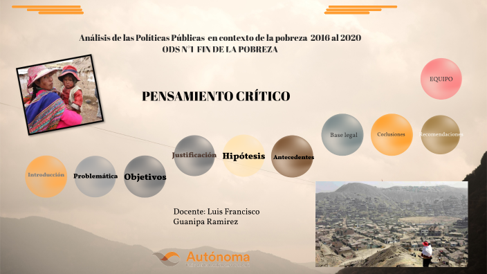 PENSAMIENTO CRITICO by judith pizarro choque on Prezi
